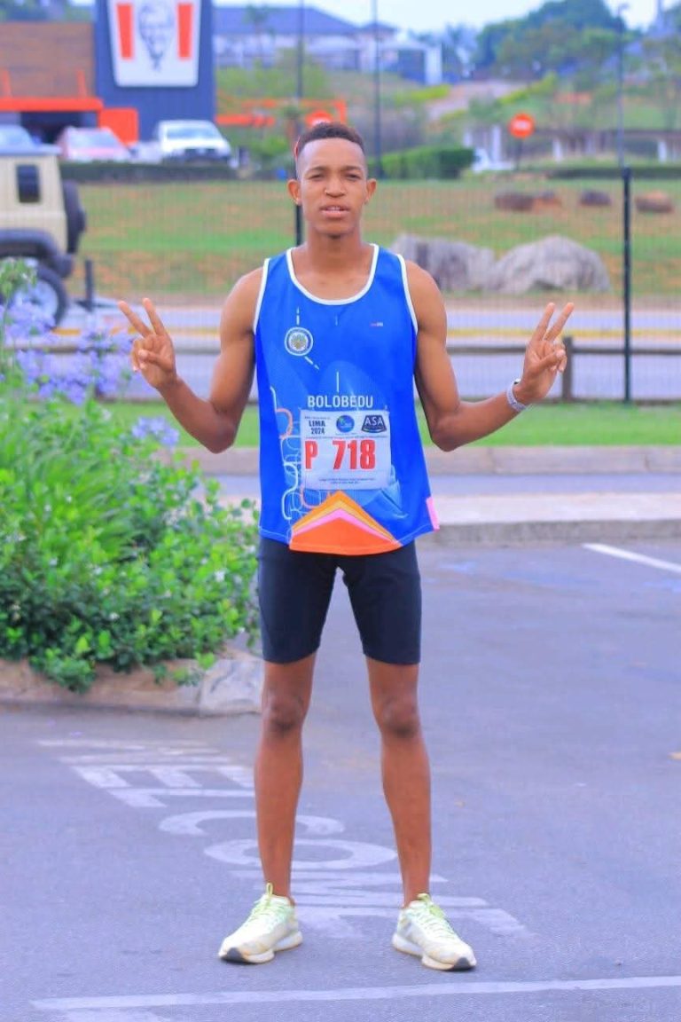 RISING ATHLETIC STAR MPHO LETSOALO AIMS FOR THE GLOBAL STAGE – Mopani Times